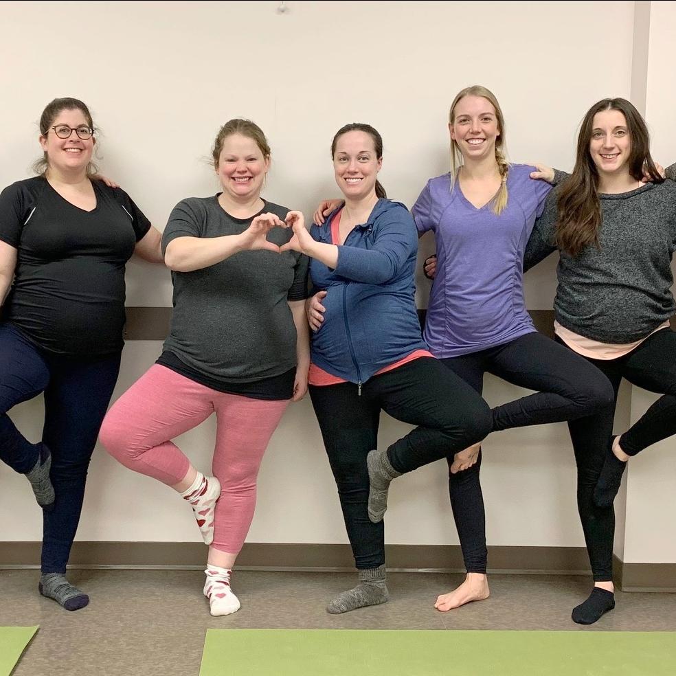Prenatal Yoga + Empowering Birth Prep at Awesome Hot Yoga | fit together